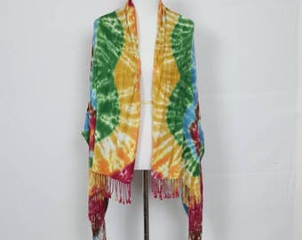 Tie dye scarf | Etsy