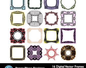 Editable frames | Etsy