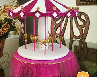 Carousel centerpiece | Etsy