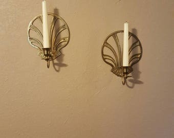 Shell wall sconce | Etsy