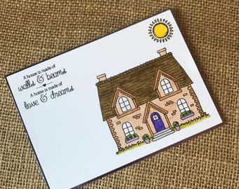 New home card | Etsy