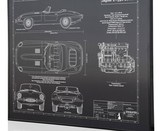 Jaguar e type | Etsy