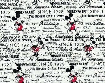 Mickey mouse fabric | Etsy