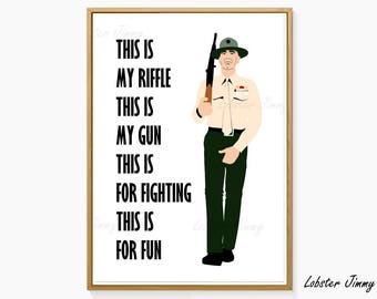 Full metal jacket | Etsy