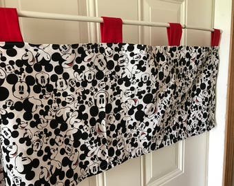 Mickey mouse valance | Etsy
