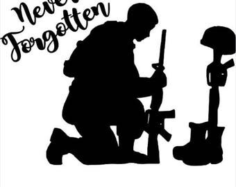 Fallen soldier | Etsy