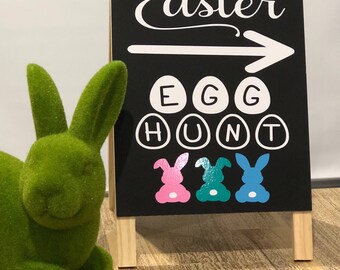Easter egg hunt sign | Etsy