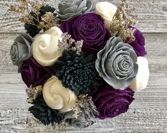 Wooden flower | Etsy