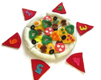 Felt pizza | Etsy
