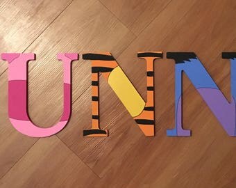 Winnie pooh letters | Etsy