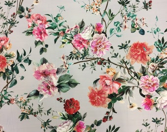 Italian upholstery fabric | Etsy