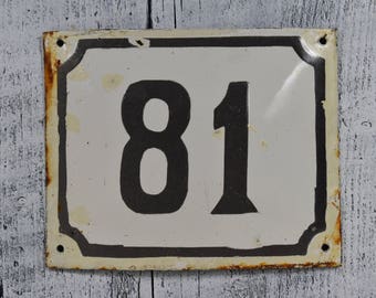 Apartment numbers | Etsy