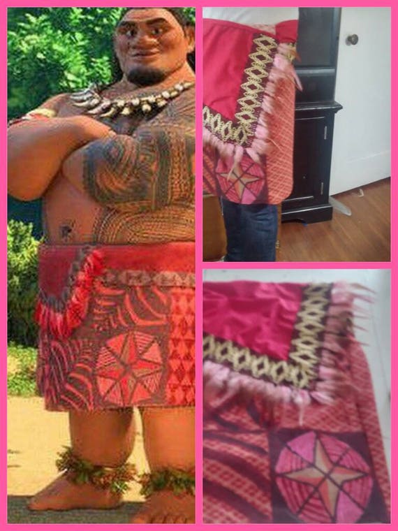 Moana's father Chief Tui costume