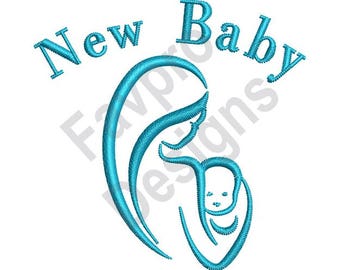 New baby embroidery | Etsy