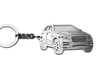 Jaguar key chain | Etsy