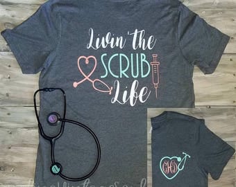 Livin the scrub life | Etsy