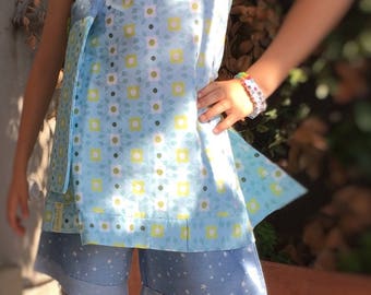 Ruffle bottom shirt | Etsy