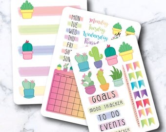Bujo stickers | Etsy