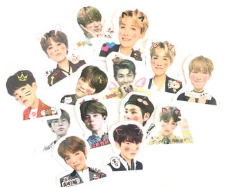 Bts stickers | Etsy