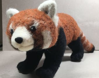 Felted red panda | Etsy