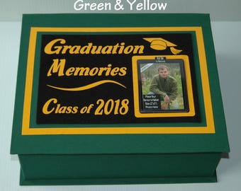 High School Memory Box Graduation Memory Box College