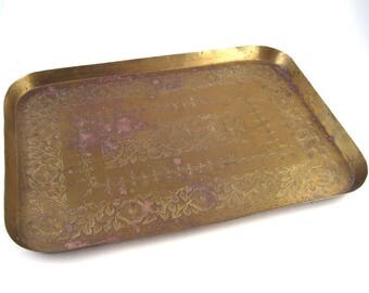 Brass tray | Etsy