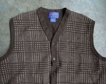 Pendleton vest | Etsy