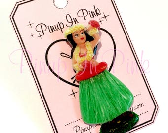 Pin up hula girl | Etsy