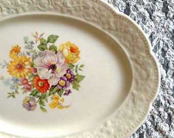 Floral plates | Etsy