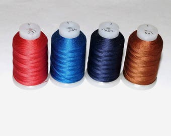 Pure silk thread | Etsy