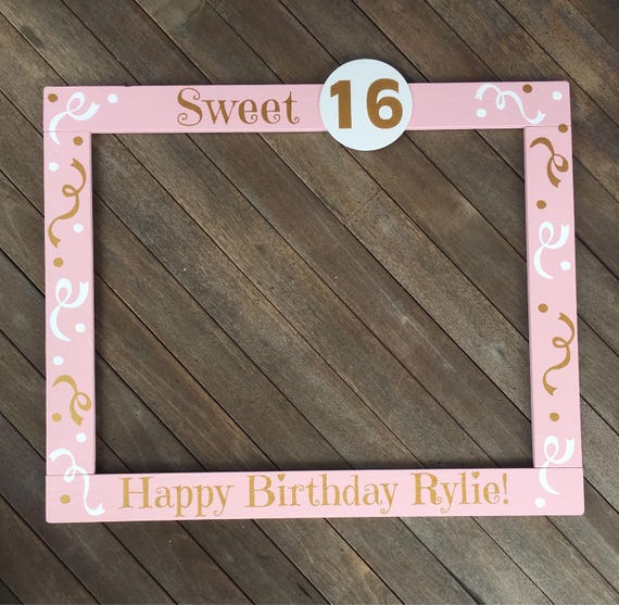 Sweet 16 Birthday Border
