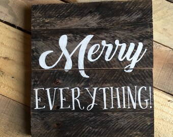 Merry everything | Etsy
