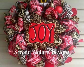 Leopard christmas | Etsy