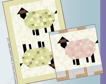 Sheep quilt pattern | Etsy