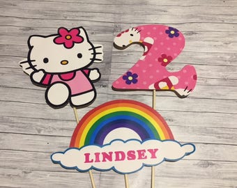 Hello kitty photo booth prop | Etsy