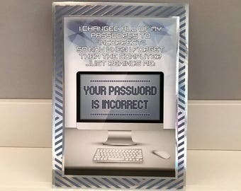 Computer card | Etsy