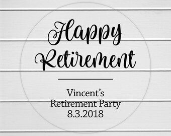 Retirement labels | Etsy