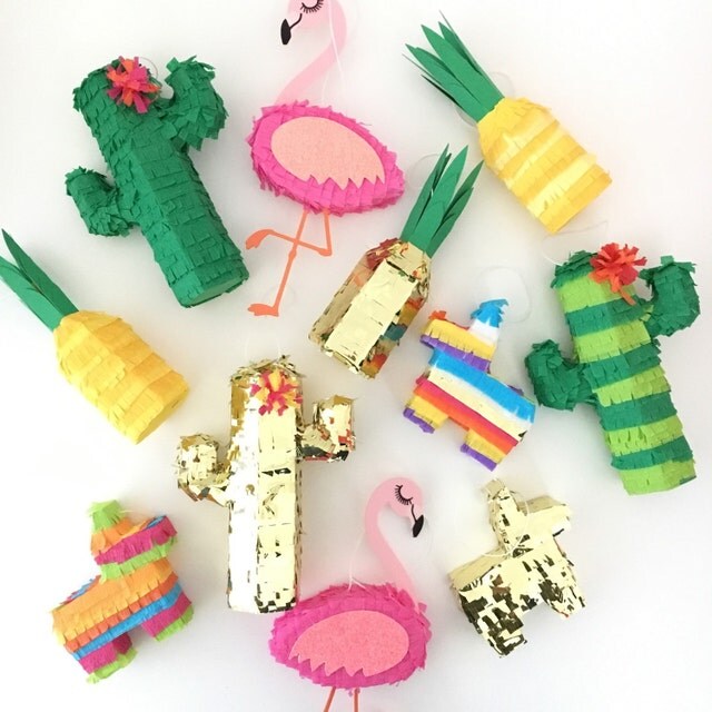 The Original Mini Piñata Party Favor Shop by LulaFlora on Etsy