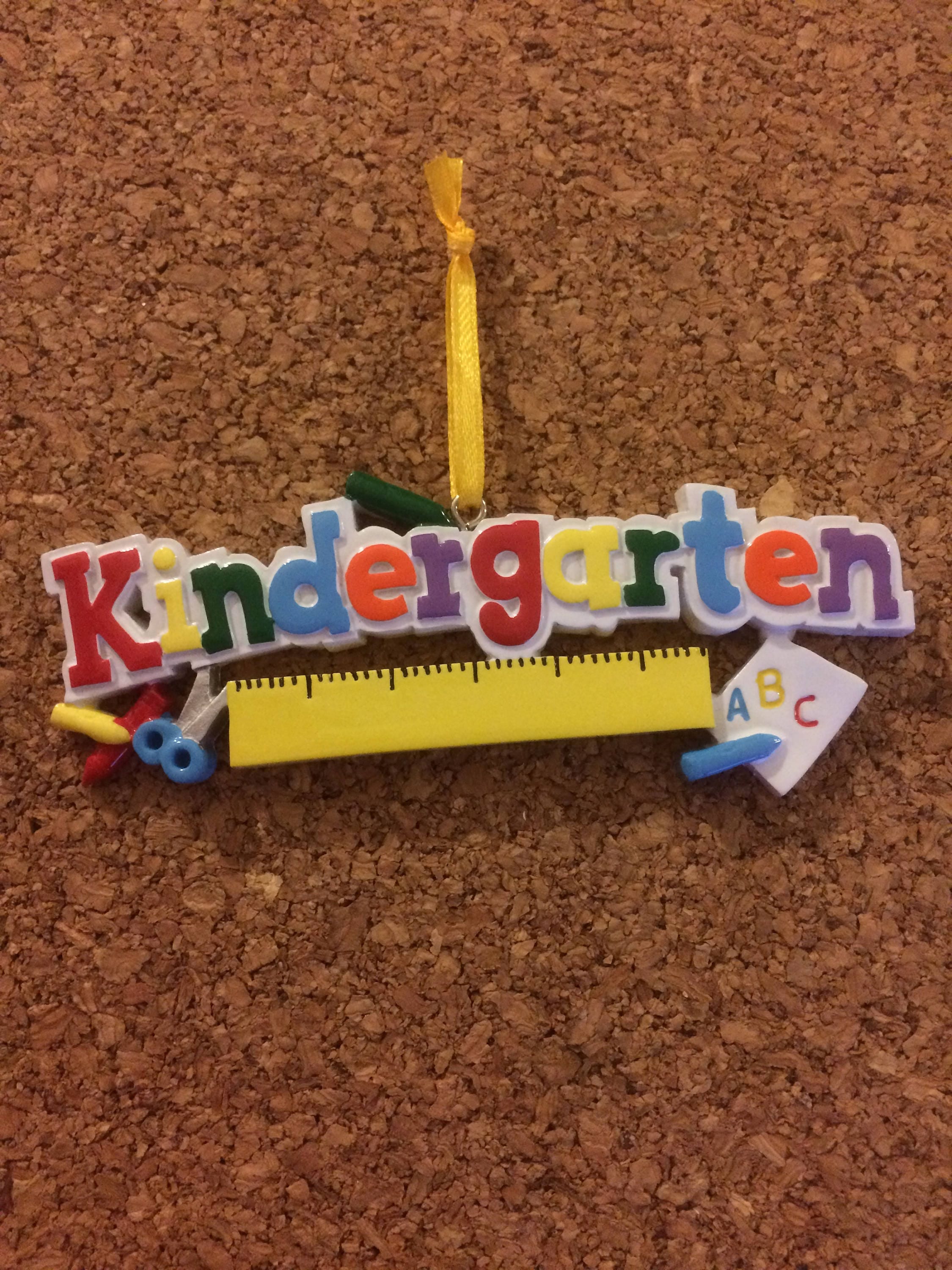 Kindergarten Personalized Christmas Ornament kindergarten-personalized-christmas-ornament