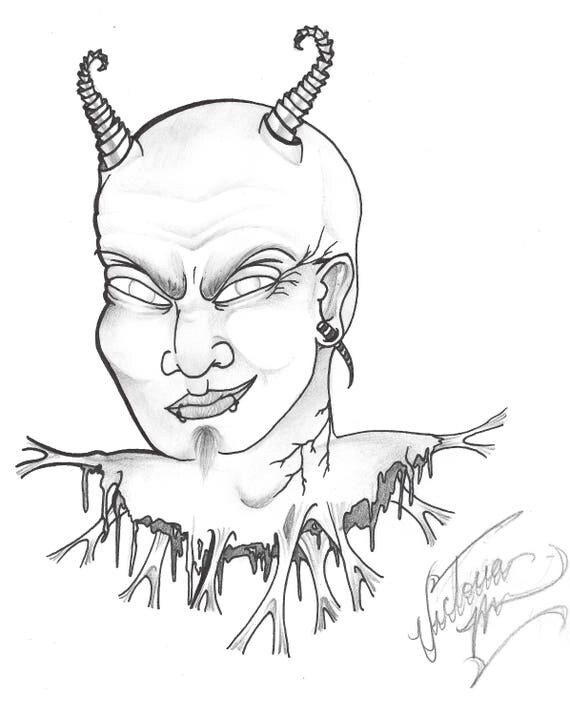 Mobile/ripping Skin Off Face Drawing Sketch Coloring Page