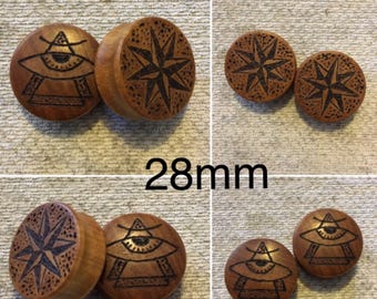 Wood piercing | Etsy