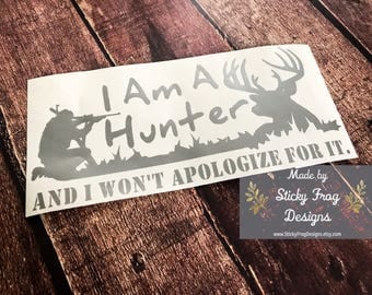 Rackaholic vinyl decal Deer Rack Deer Antlers Hunting Decal