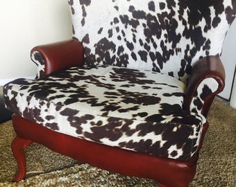 Wing back chair | Etsy