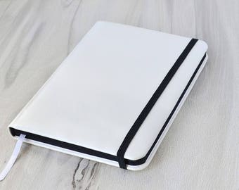 White notebook | Etsy