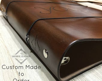 Monogrammed binder | Etsy