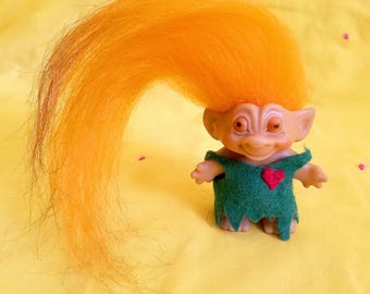 Orange hair troll | Etsy