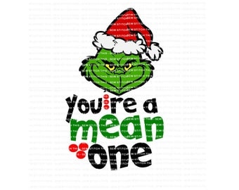 Mr grinch svg | Etsy