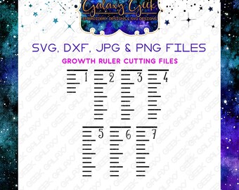 Growth chart svg | Etsy