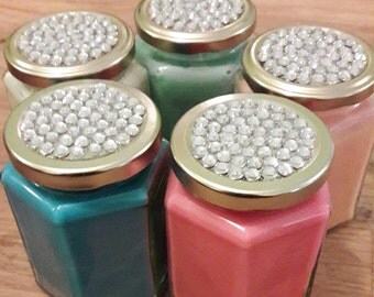 Paper lid for candle | Etsy