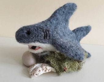 Felt shark | Etsy